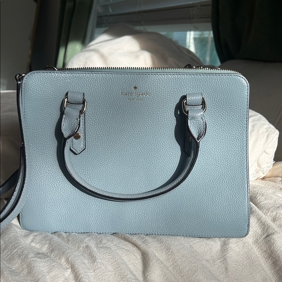kate spade | Bags | Kate Spade Light Blue Satchel | Poshmark